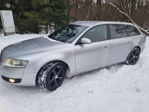 Grey Audi A6 2007 in Kaunas, with an engine capacity of 2.00 L and mileage of 407 thousand km for 2500 €, photo 2 on AUTOMOTO.COM.LV