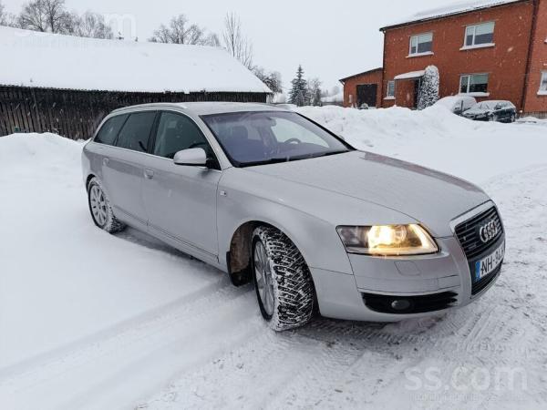 Pelēks Audi A6 2007 Dobele, ar dzinēja tilpumu 3.00 L un nobraukumu 335 tūkst. km par 3000 €, foto 3 vietnē AUTOMOTO.COM.LV