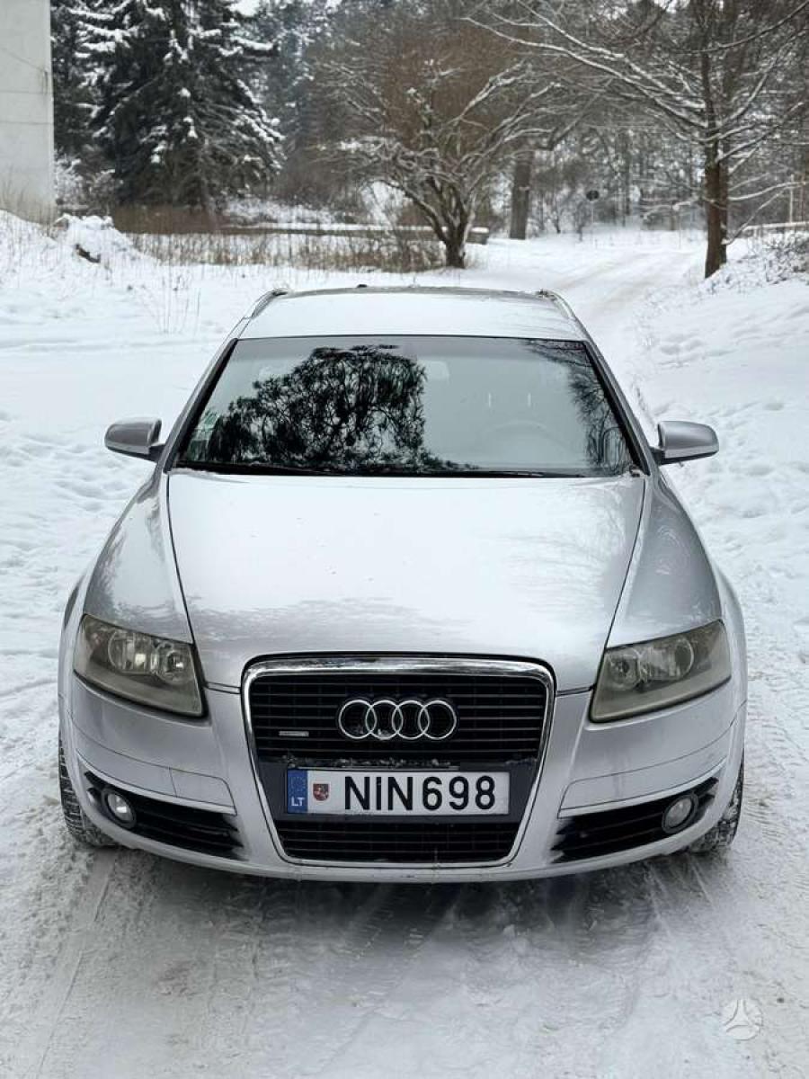 Grey Audi A6 2007 in Vilnius, with an engine capacity of 3.00 L and mileage of 297 thousand km for 3000 €, photo 3 on AUTOMOTO.COM.LV