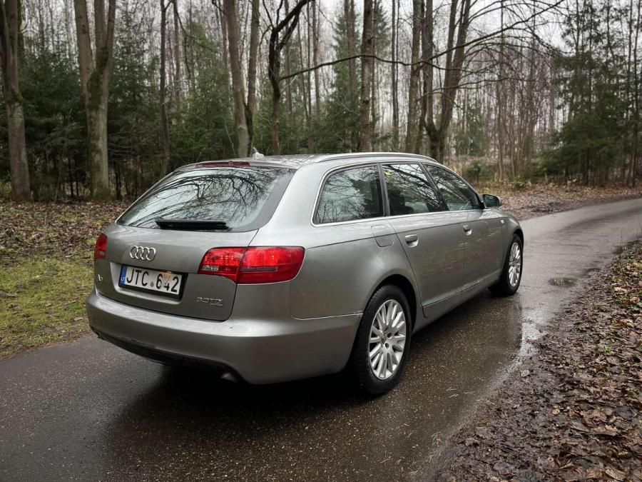 Pelēks Audi A6 2007 Viļņa, ar dzinēja tilpumu 2.97 L un nobraukumu 431 tūkst. km par 2250 €, foto 4 vietnē AUTOMOTO.COM.LV