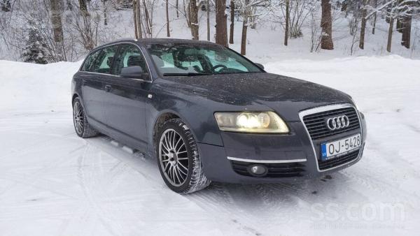 Grey Audi A6 2007 in Aluksne, with an engine capacity of 2.70 L and mileage of 0 thousand km for 2900 €, photo 2 on AUTOMOTO.COM.LV