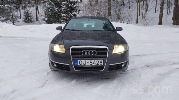 Grey Audi A6 2007 in Aluksne, with an engine capacity of 2.70 L and mileage of 0 thousand km for 2900 €, photo 3 on AUTOMOTO.COM.LV