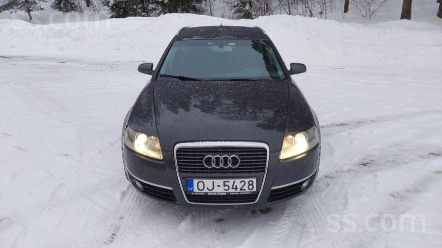 Pelēks Audi A6 2007 Alūksne, ar dzinēja tilpumu 2.70 L un nobraukumu 0 tūkst. km par 2900 €, foto 4 vietnē AUTOMOTO.COM.LV