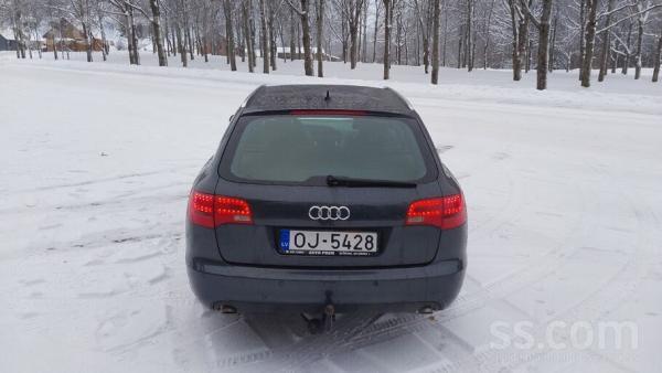 Grey Audi A6 2007 in Aluksne, with an engine capacity of 2.70 L and mileage of 0 thousand km for 2900 €, photo 8 on AUTOMOTO.COM.LV