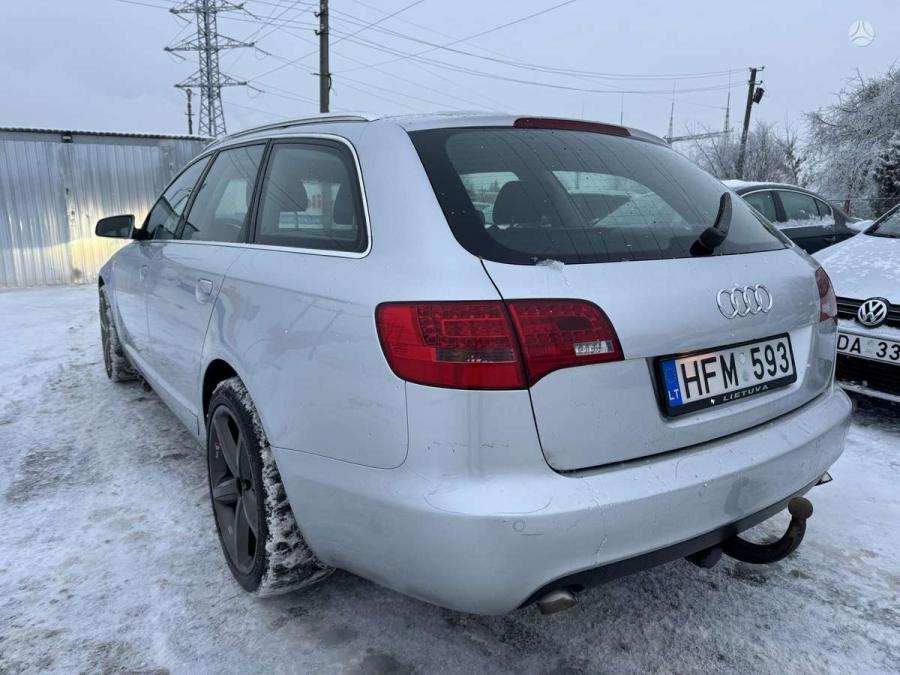 Pelēks Audi A6 2007 Kauņa, ar dzinēja tilpumu 2.97 L un nobraukumu 395 tūkst. km par 2600 €, foto 6 vietnē AUTOMOTO.COM.LV