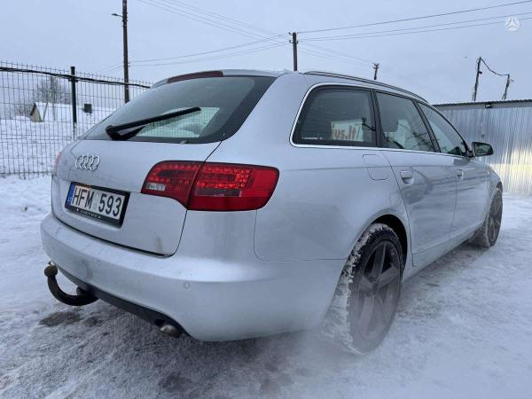 Grey Audi A6 2007 in Kaunas, with an engine capacity of 2.97 L and mileage of 395 thousand km for 2600 €, photo 8 on AUTOMOTO.COM.LV