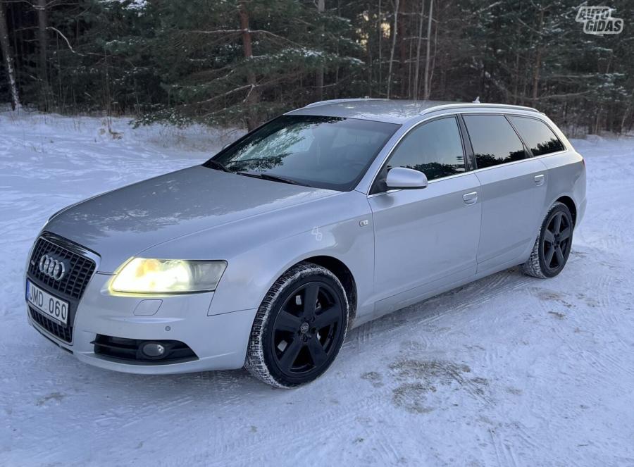 Grey Audi A6 2007 in Siauliai, with an engine capacity of 3.00 L and mileage of 363 thousand km for 2500 €, photo 3 on AUTOMOTO.COM.LV