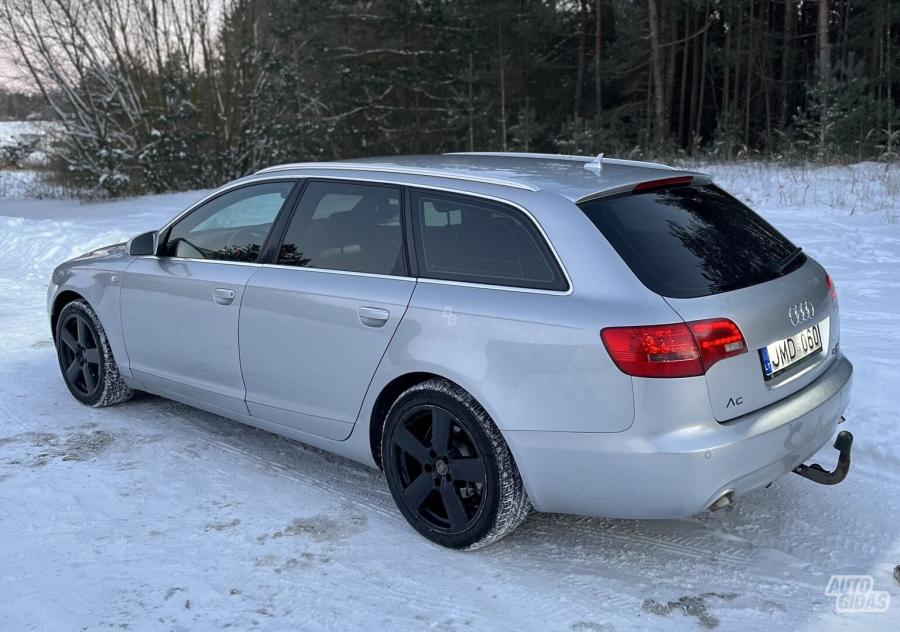 Grey Audi A6 2007 in Siauliai, with an engine capacity of 3.00 L and mileage of 363 thousand km for 2500 €, photo 5 on AUTOMOTO.COM.LV