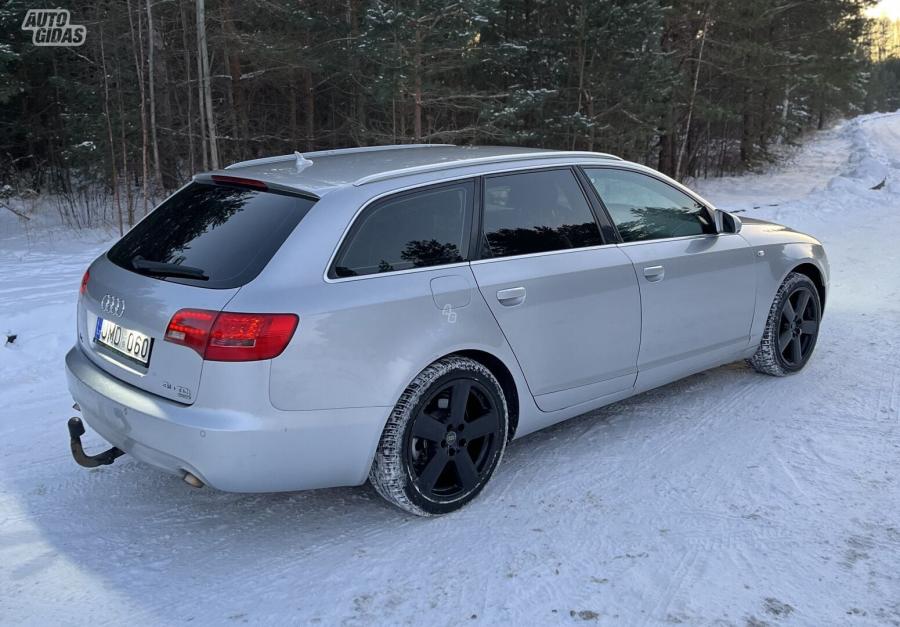 Grey Audi A6 2007 in Siauliai, with an engine capacity of 3.00 L and mileage of 363 thousand km for 2500 €, photo 6 on AUTOMOTO.COM.LV