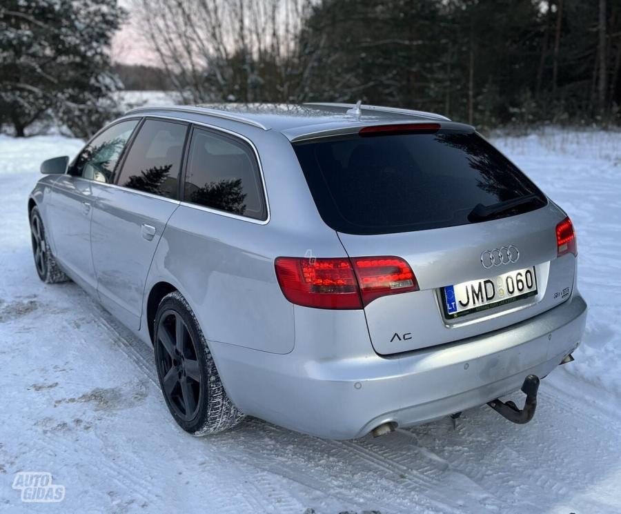 Grey Audi A6 2007 in Siauliai, with an engine capacity of 3.00 L and mileage of 363 thousand km for 2500 €, photo 7 on AUTOMOTO.COM.LV