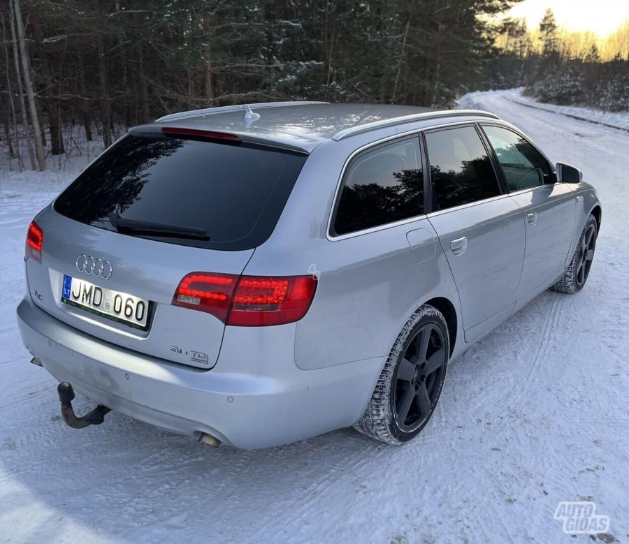 Grey Audi A6 2007 in Siauliai, with an engine capacity of 3.00 L and mileage of 363 thousand km for 2500 €, photo 8 on AUTOMOTO.COM.LV