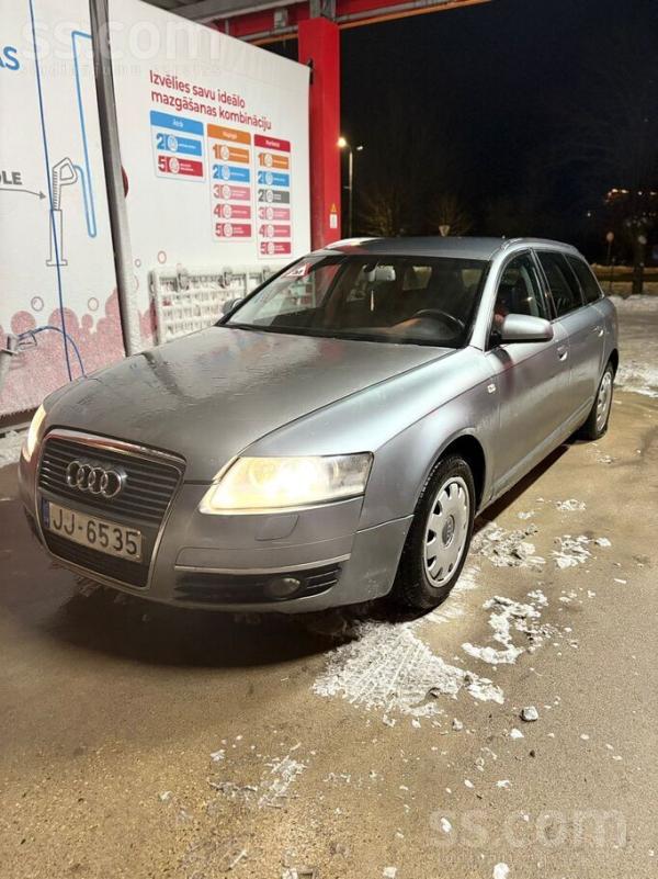 Pelēks Audi A6 2007 Rīga, ar dzinēja tilpumu 2.00 L un nobraukumu 586 tūkst. km par 2700 €, foto 1 vietnē AUTOMOTO.COM.LV