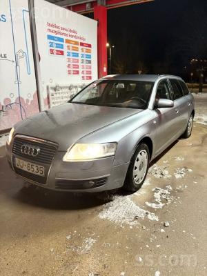 Grey Audi A6 2007 in Riga, with an engine capacity of 2.00 L and mileage of 586 thousand km for 2700 €, photo  on AUTOMOTO.COM.LV