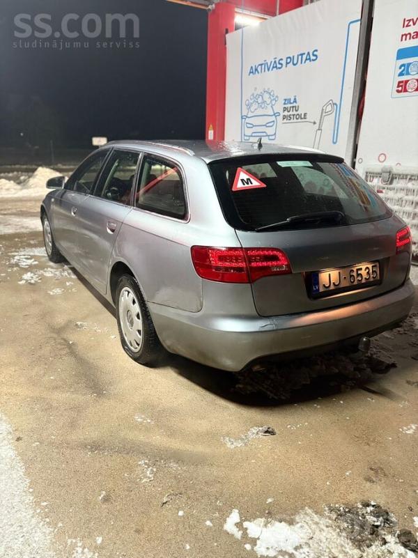 Pelēks Audi A6 2007 Rīga, ar dzinēja tilpumu 2.00 L un nobraukumu 586 tūkst. km par 2700 €, foto 3 vietnē AUTOMOTO.COM.LV