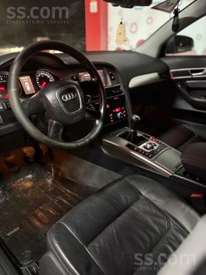 Pelēks Audi A6 2007 Rīga, ar dzinēja tilpumu 2.00 L un nobraukumu 586 tūkst. km par 2700 €, foto 9 vietnē AUTOMOTO.COM.LV