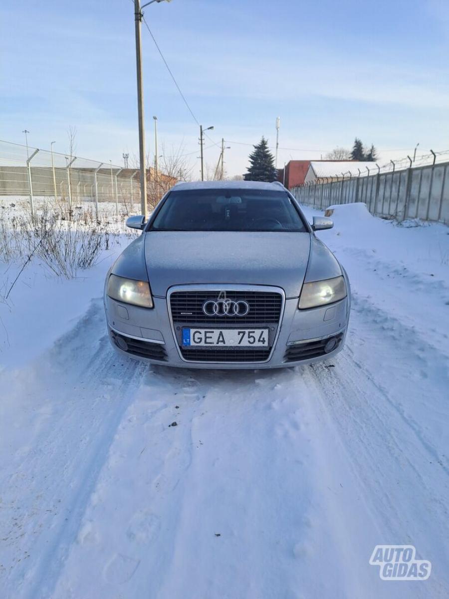 Grey Audi A6 2007 in Klaipeda, with an engine capacity of 2.70 L and mileage of 393 thousand km for 2100 €, photo 2 on AUTOMOTO.COM.LV