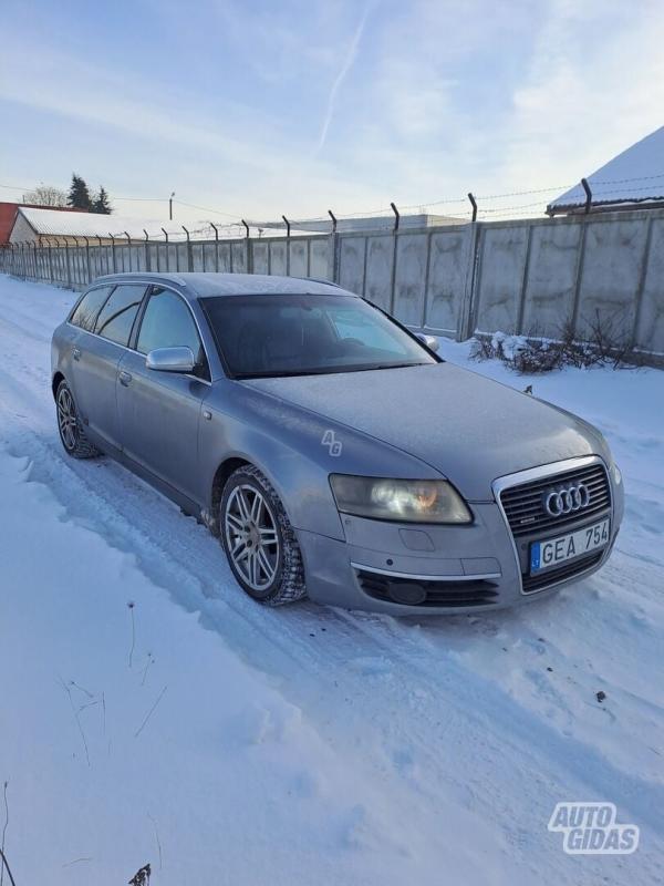 Grey Audi A6 2007 in Klaipeda, with an engine capacity of 2.70 L and mileage of 393 thousand km for 2100 €, photo 3 on AUTOMOTO.COM.LV