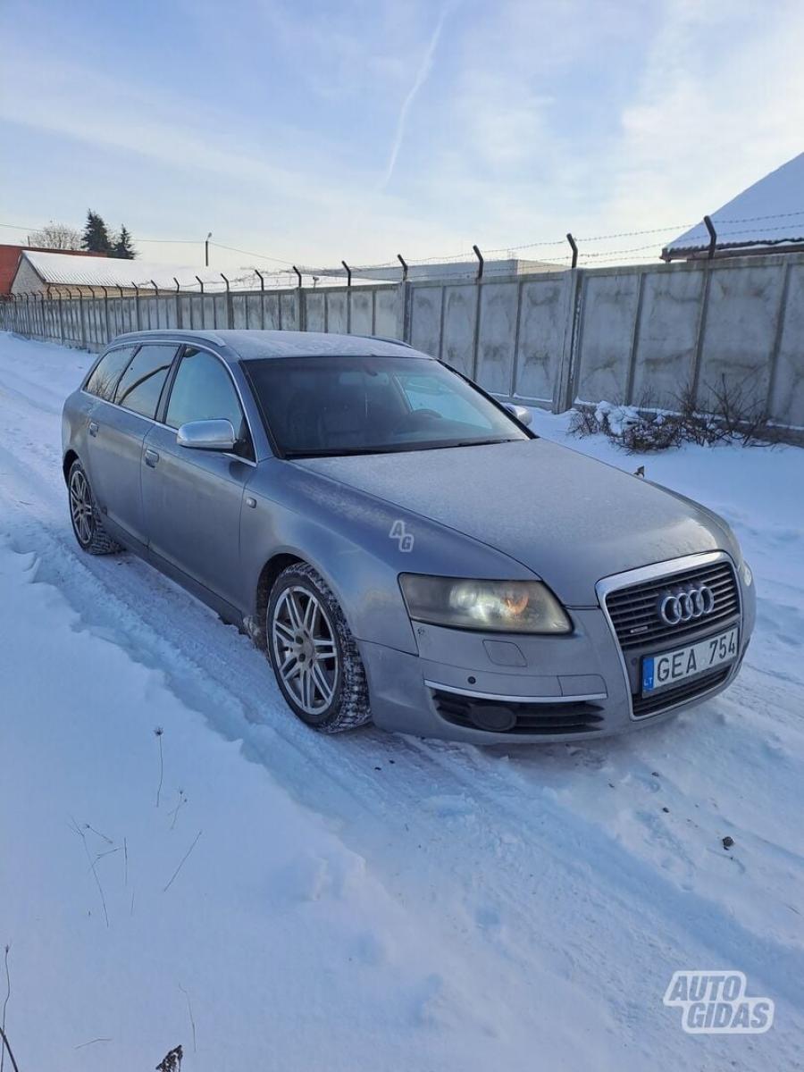 Grey Audi A6 2007 in Klaipeda, with an engine capacity of 2.70 L and mileage of 393 thousand km for 2100 €, photo 3 on AUTOMOTO.COM.LV