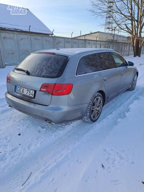 Grey Audi A6 2007 in Klaipeda, with an engine capacity of 2.70 L and mileage of 393 thousand km for 2100 €, photo 4 on AUTOMOTO.COM.LV
