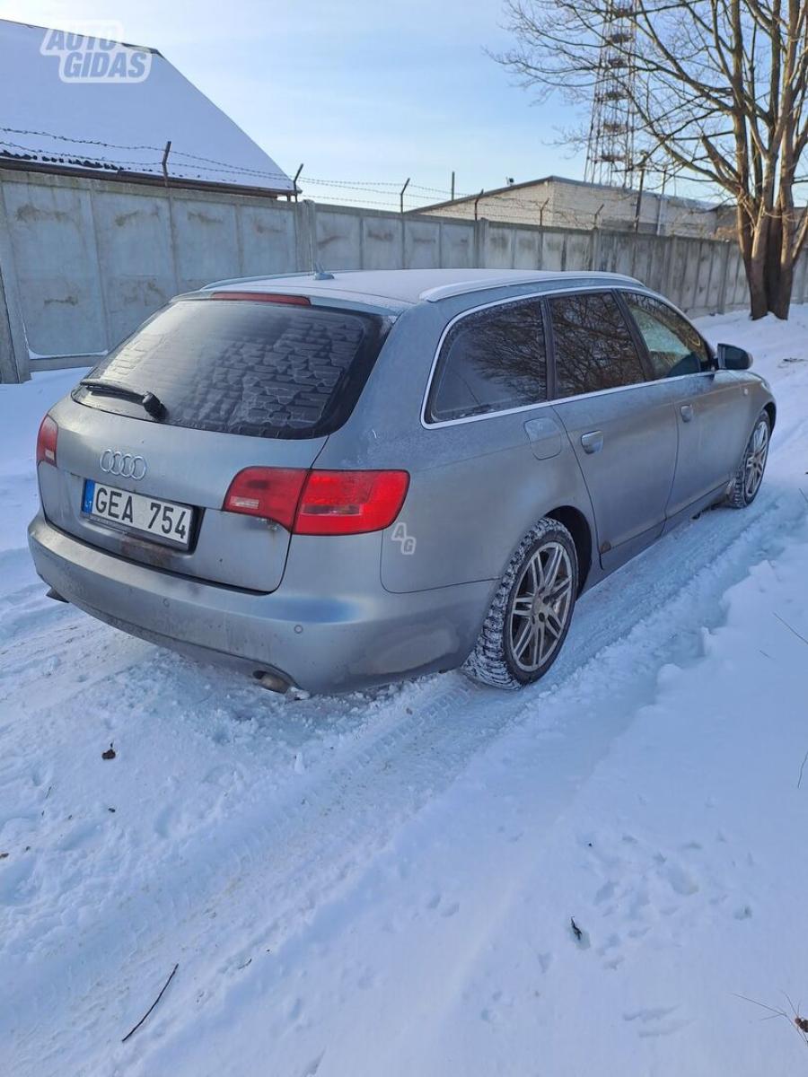 Grey Audi A6 2007 in Klaipeda, with an engine capacity of 2.70 L and mileage of 393 thousand km for 2100 €, photo 4 on AUTOMOTO.COM.LV