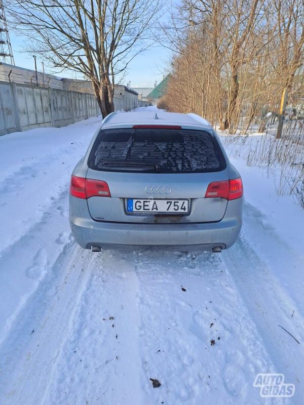 Grey Audi A6 2007 in Klaipeda, with an engine capacity of 2.70 L and mileage of 393 thousand km for 2100 €, photo 5 on AUTOMOTO.COM.LV