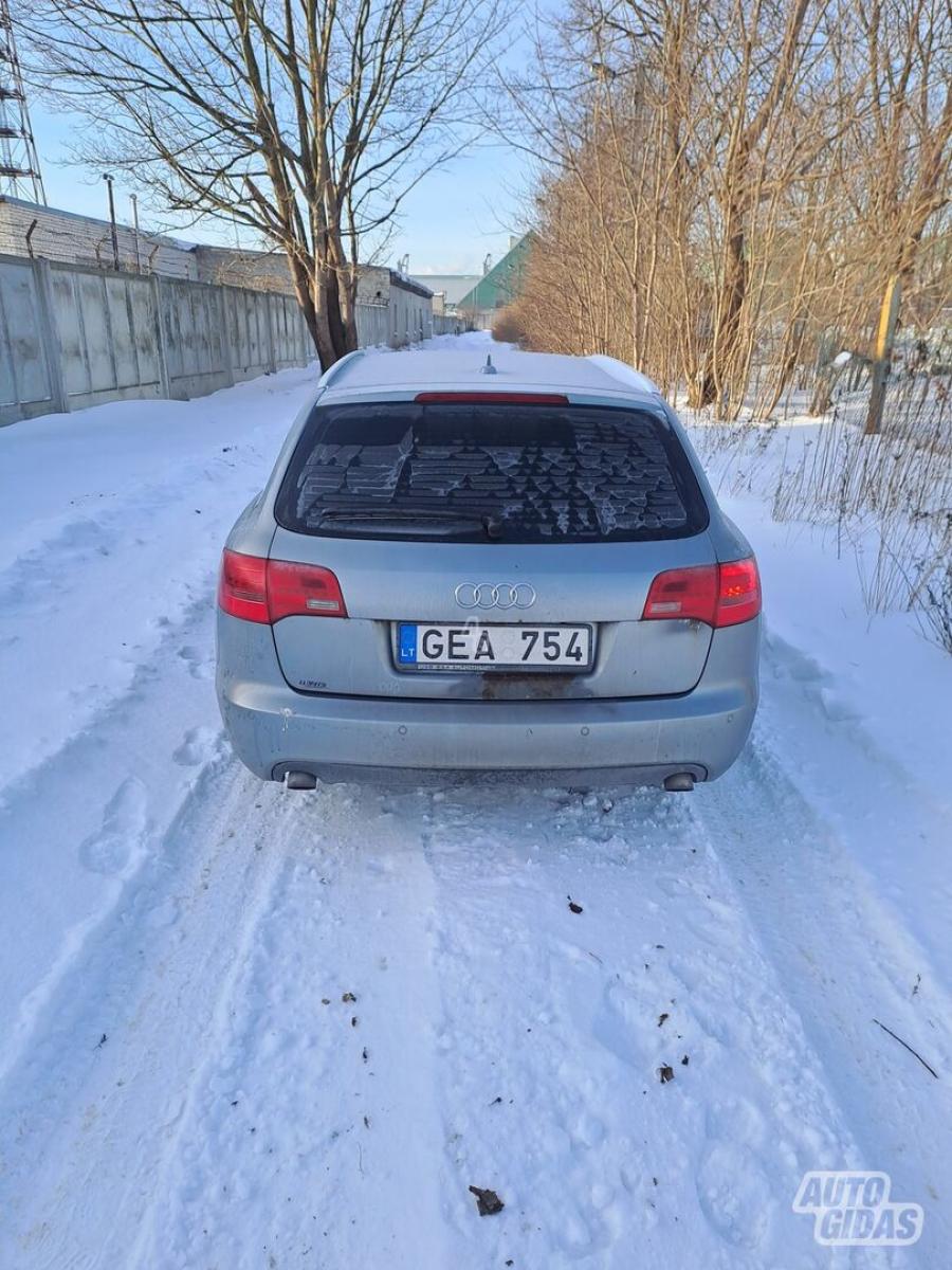 Grey Audi A6 2007 in Klaipeda, with an engine capacity of 2.70 L and mileage of 393 thousand km for 2100 €, photo 5 on AUTOMOTO.COM.LV