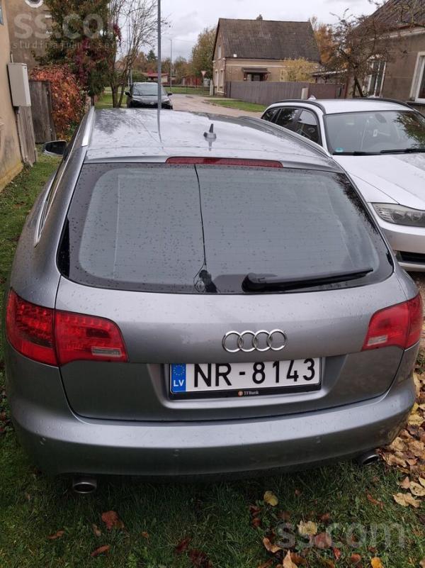 Grey Audi A6 2007 in Liepaja, with an engine capacity of 2.00 L and mileage of 286 thousand km for 1999 €, photo 2 on AUTOMOTO.COM.LV