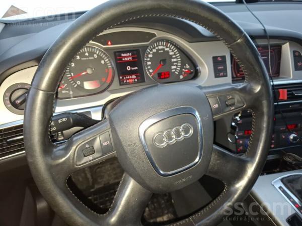 Grey Audi A6 2007 in Liepaja, with an engine capacity of 2.00 L and mileage of 286 thousand km for 1999 €, photo 3 on AUTOMOTO.COM.LV