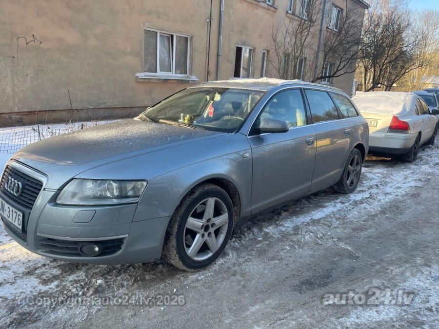 Grey Audi A6 2007 in Riga, with an engine capacity of 2.00 L and mileage of 250 thousand km for 3000 €, photo 1 on AUTOMOTO.COM.LV