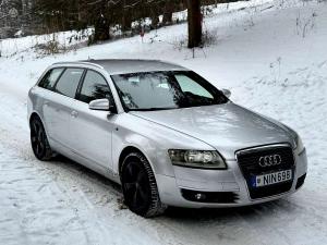 Pelēks Audi A6 2007 Viļņa, ar dzinēja tilpumu 3.00 L un nobraukumu 290 tūkst. km par 3500 €, foto  vietnē AUTOMOTO.COM.LV