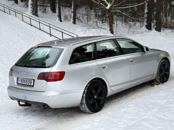 Pelēks Audi A6 2007 Viļņa, ar dzinēja tilpumu 3.00 L un nobraukumu 290 tūkst. km par 3500 €, foto 5 vietnē AUTOMOTO.COM.LV