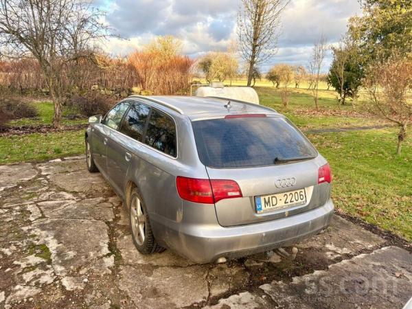 Grey Audi A6 2007 in Saldus, with an engine capacity of 2.70 L and mileage of 392 thousand km for 3300 €, photo 4 on AUTOMOTO.COM.LV