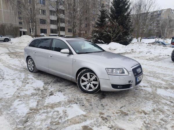 Grey Audi A6 2007 in Vilnius, with an engine capacity of 2.97 L and mileage of 340 thousand km for 2550 €, photo 2 on AUTOMOTO.COM.LV