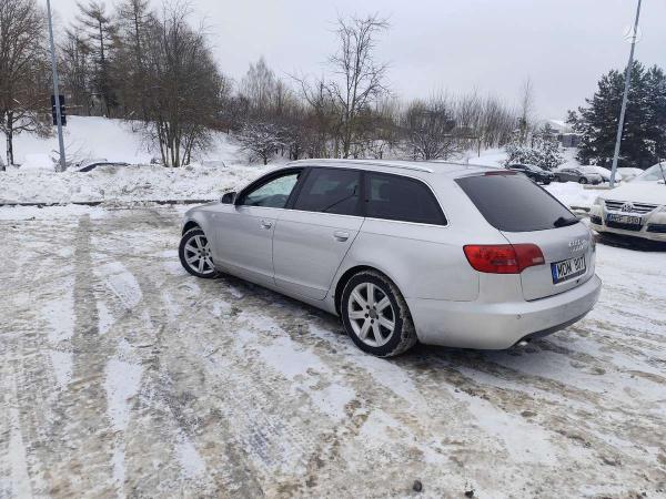 Grey Audi A6 2007 in Vilnius, with an engine capacity of 2.97 L and mileage of 340 thousand km for 2550 €, photo 3 on AUTOMOTO.COM.LV