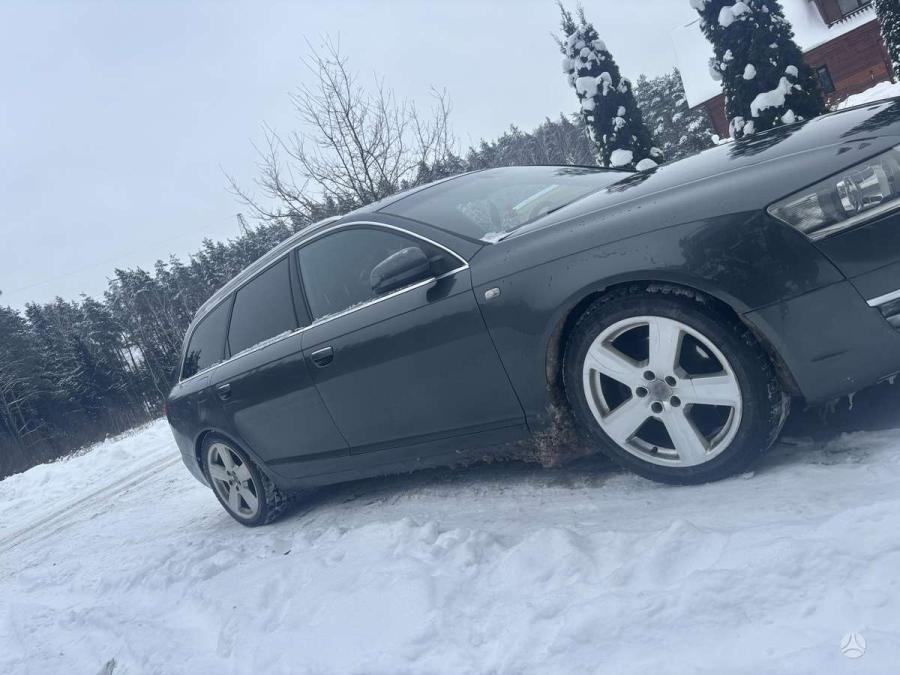 Grey Audi A6 2007 in Trakai, with an engine capacity of 2.00 L and mileage of 307 thousand km for 2000 €, photo 5 on AUTOMOTO.COM.LV