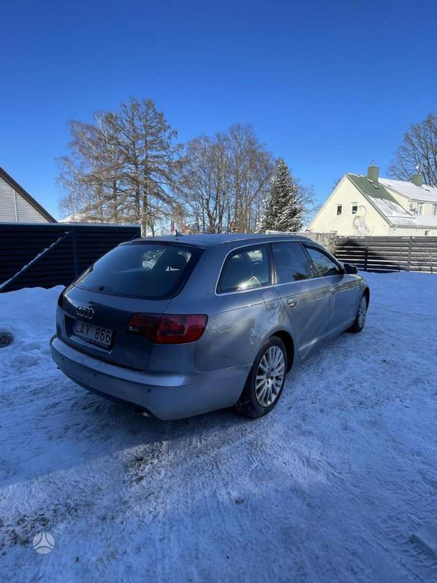 Grey Audi A6 2007 in Kaunas, with an engine capacity of 2.00 L and mileage of 350 thousand km for 2250 €, photo 6 on AUTOMOTO.COM.LV