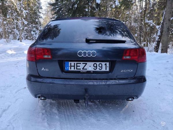 Pelēks Audi A6 2007 Plungė, ar dzinēja tilpumu 1.97 L un nobraukumu 480 tūkst. km par 2850 €, foto 4 vietnē AUTOMOTO.COM.LV