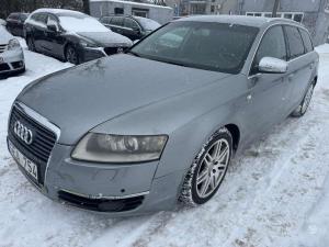 Pelēks Audi A6 2007 Kauņa, ar dzinēja tilpumu 2.70 L un nobraukumu 390 tūkst. km par 2350 €, foto  vietnē AUTOMOTO.COM.LV