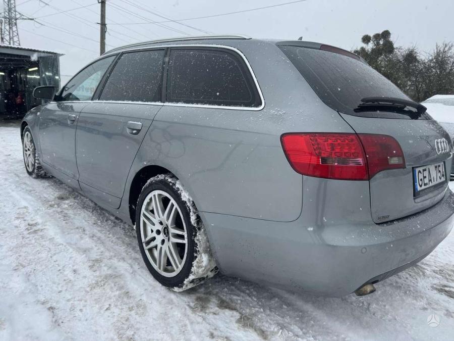 Grey Audi A6 2007 in Kaunas, with an engine capacity of 2.70 L and mileage of 390 thousand km for 2350 €, photo 5 on AUTOMOTO.COM.LV
