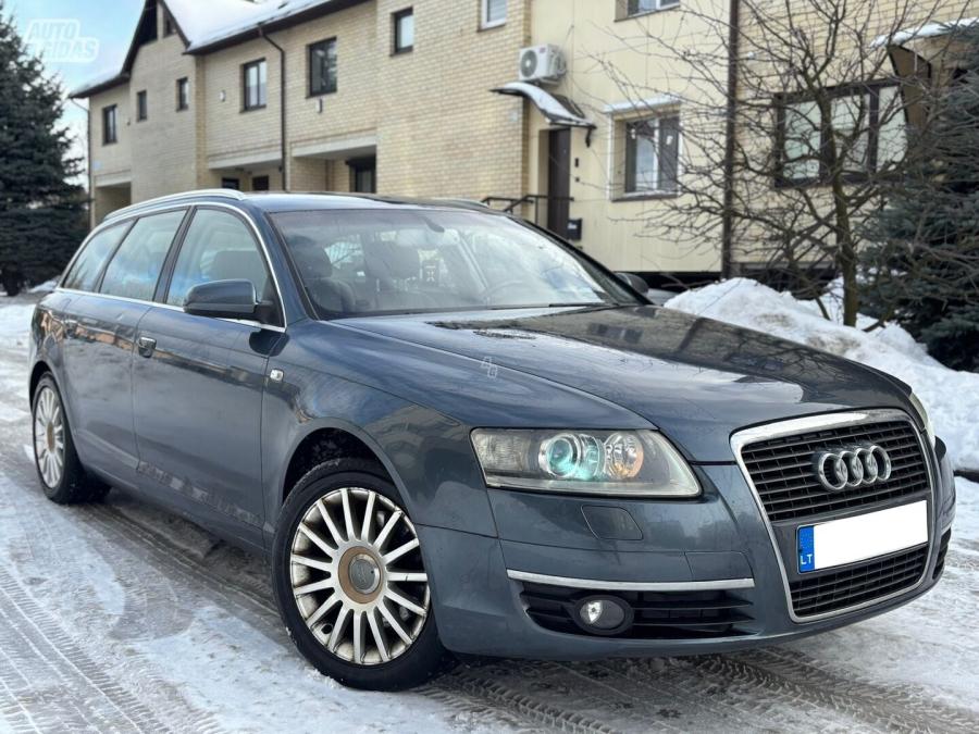 Pelēks Audi A6 2007 Kauņa, ar dzinēja tilpumu 2.70 L un nobraukumu 370 tūkst. km par 2350 €, foto 2 vietnē AUTOMOTO.COM.LV