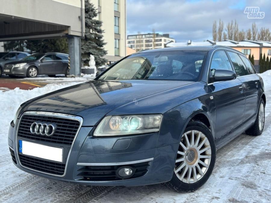 Pelēks Audi A6 2007 Kauņa, ar dzinēja tilpumu 2.70 L un nobraukumu 370 tūkst. km par 2350 €, foto 5 vietnē AUTOMOTO.COM.LV