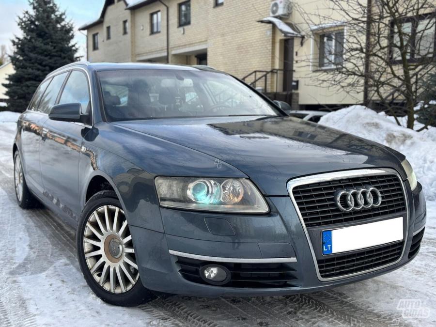 Pelēks Audi A6 2007 Kauņa, ar dzinēja tilpumu 2.70 L un nobraukumu 370 tūkst. km par 2350 €, foto 7 vietnē AUTOMOTO.COM.LV