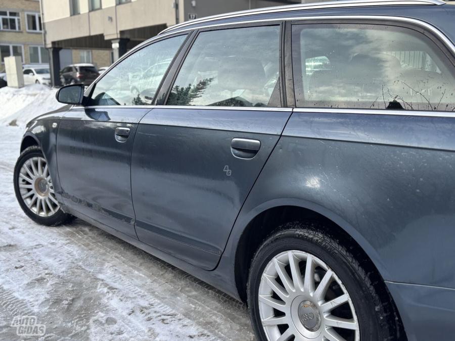Pelēks Audi A6 2007 Kauņa, ar dzinēja tilpumu 2.70 L un nobraukumu 370 tūkst. km par 2350 €, foto 11 vietnē AUTOMOTO.COM.LV