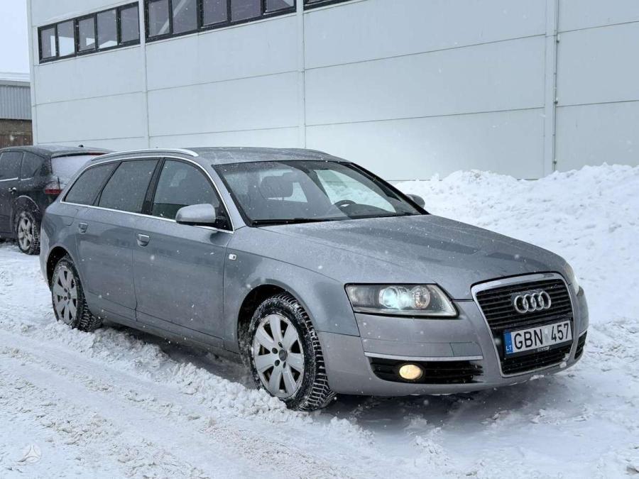 Pelēks Audi A6 2007 Šilutė, ar dzinēja tilpumu 2.70 L un nobraukumu 400 tūkst. km par 1999 €, foto 1 vietnē AUTOMOTO.COM.LV