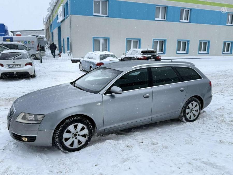Pelēks Audi A6 2007 Šilutė, ar dzinēja tilpumu 2.70 L un nobraukumu 400 tūkst. km par 1999 €, foto 8 vietnē AUTOMOTO.COM.LV