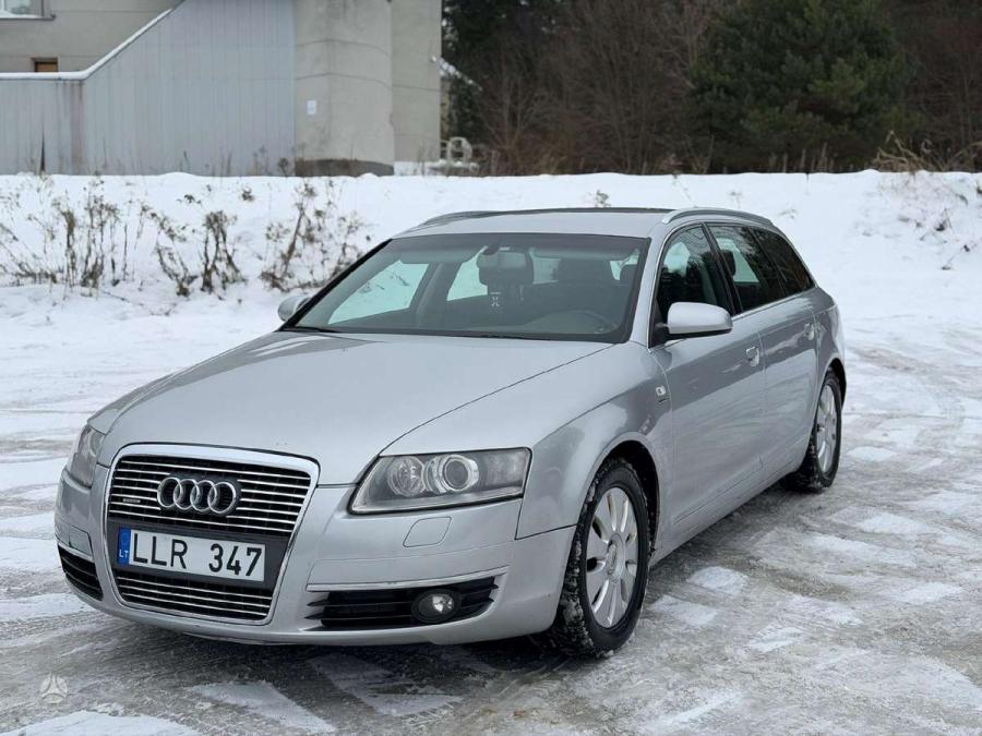 Pelēks Audi A6 2007 Viļņa, ar dzinēja tilpumu 3.00 L un nobraukumu 298 tūkst. km par 2900 €, foto 2 vietnē AUTOMOTO.COM.LV