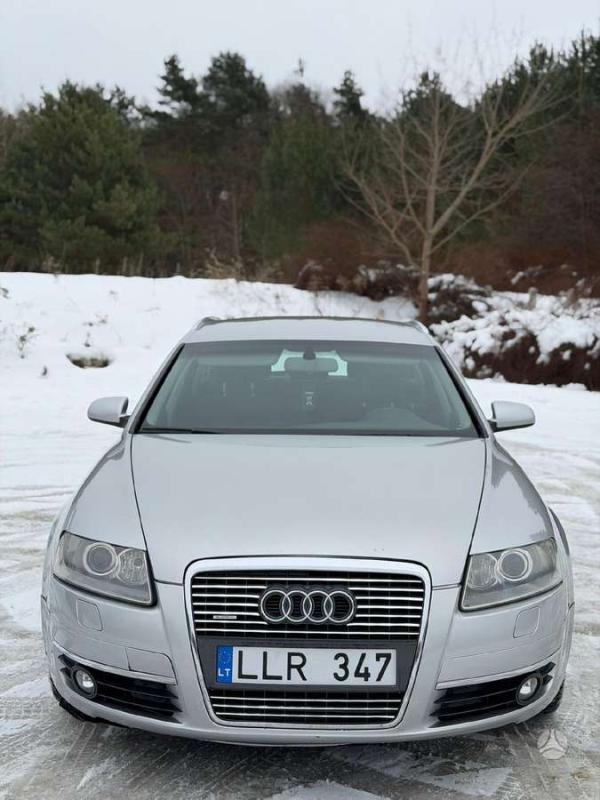 Grey Audi A6 2007 in Vilnius, with an engine capacity of 3.00 L and mileage of 298 thousand km for 2900 €, photo 3 on AUTOMOTO.COM.LV