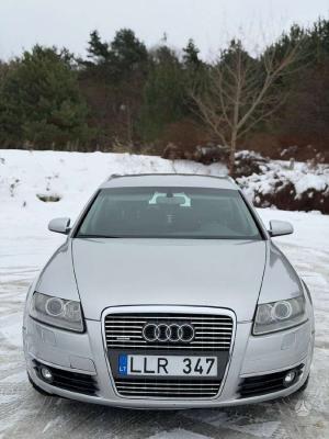 Pelēks Audi A6 2007 Viļņa, ar dzinēja tilpumu 3.00 L un nobraukumu 298 tūkst. km par 2900 €, foto 3 vietnē AUTOMOTO.COM.LV