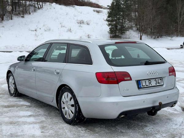 Grey Audi A6 2007 in Vilnius, with an engine capacity of 3.00 L and mileage of 298 thousand km for 2900 €, photo 6 on AUTOMOTO.COM.LV