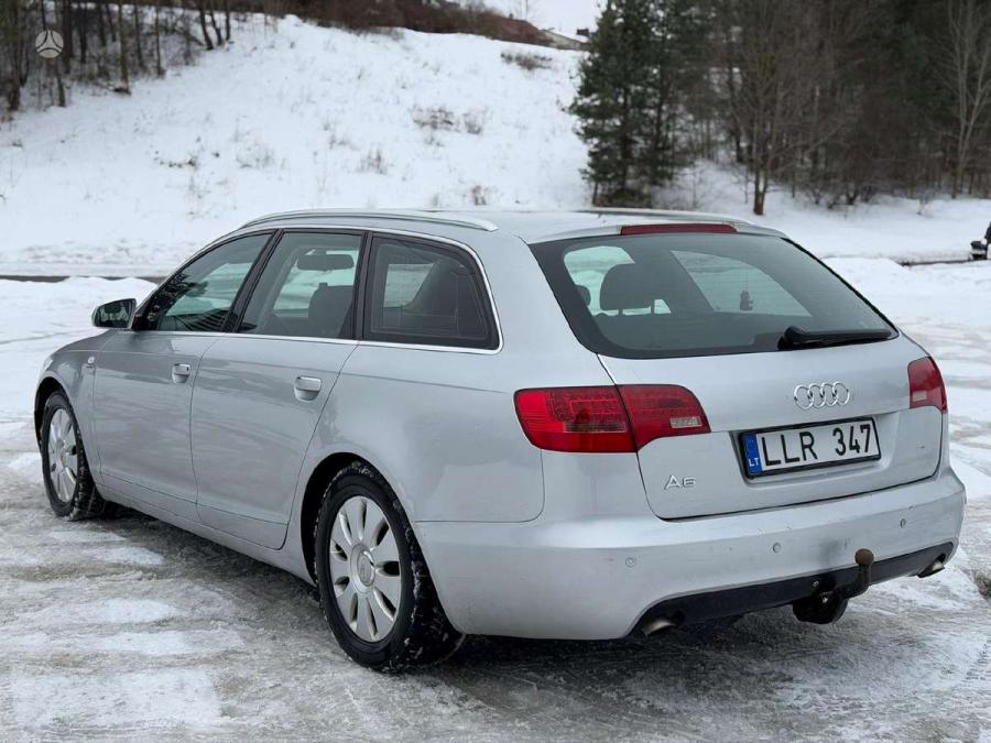 Pelēks Audi A6 2007 Viļņa, ar dzinēja tilpumu 3.00 L un nobraukumu 298 tūkst. km par 2900 €, foto 6 vietnē AUTOMOTO.COM.LV